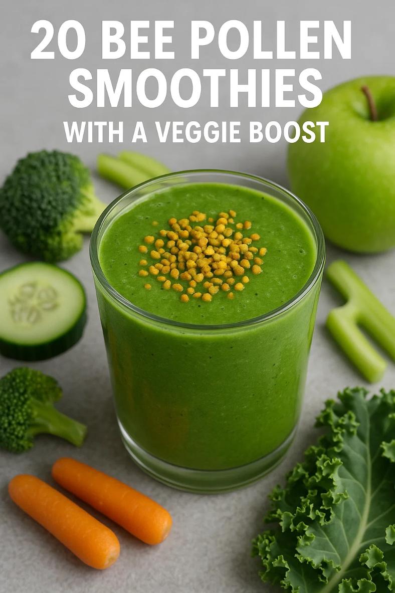 How To Make Bee Pollen Smoothies | The Beekeeping Craft